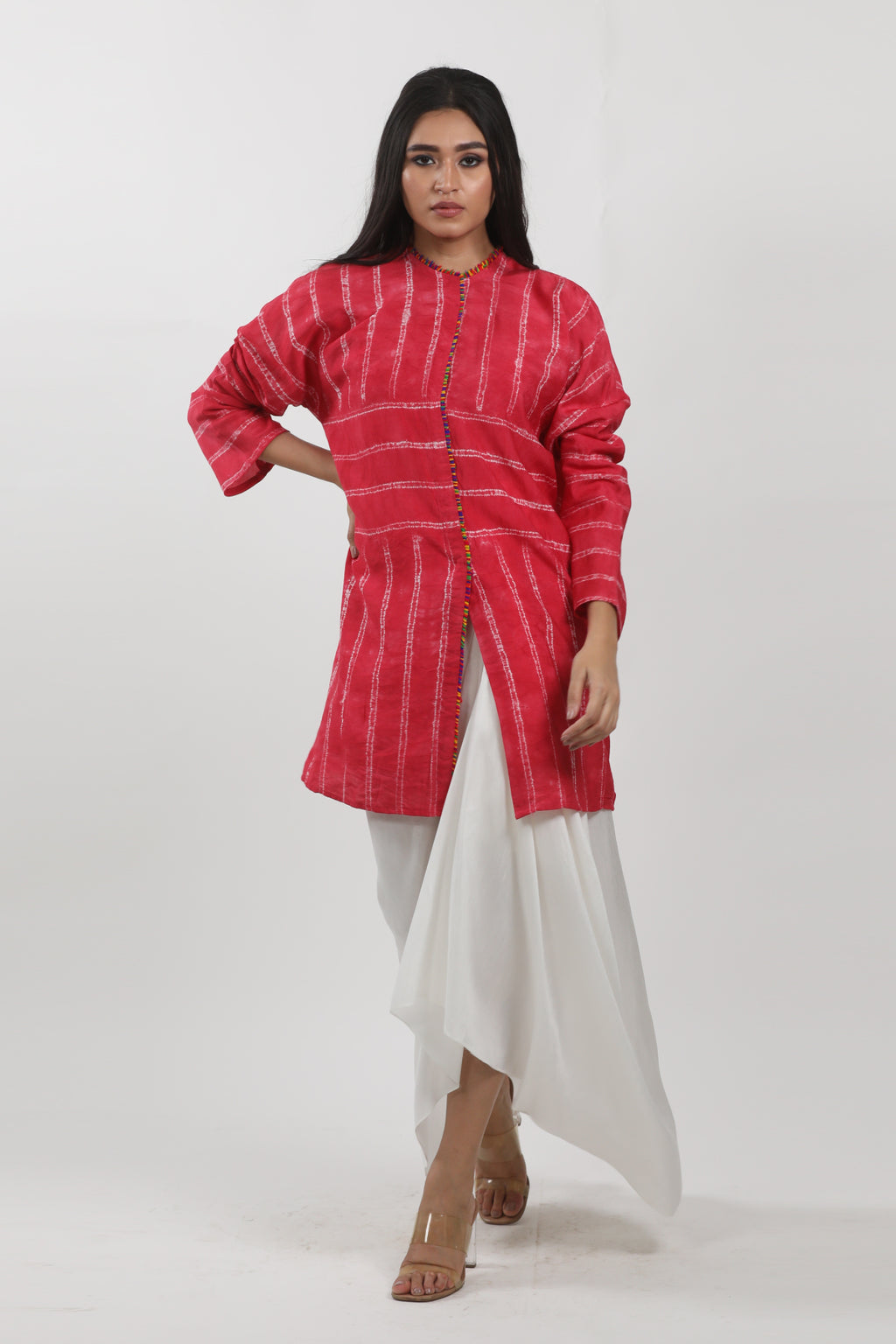 Red Tie Dye Tunic – krishnamehtas